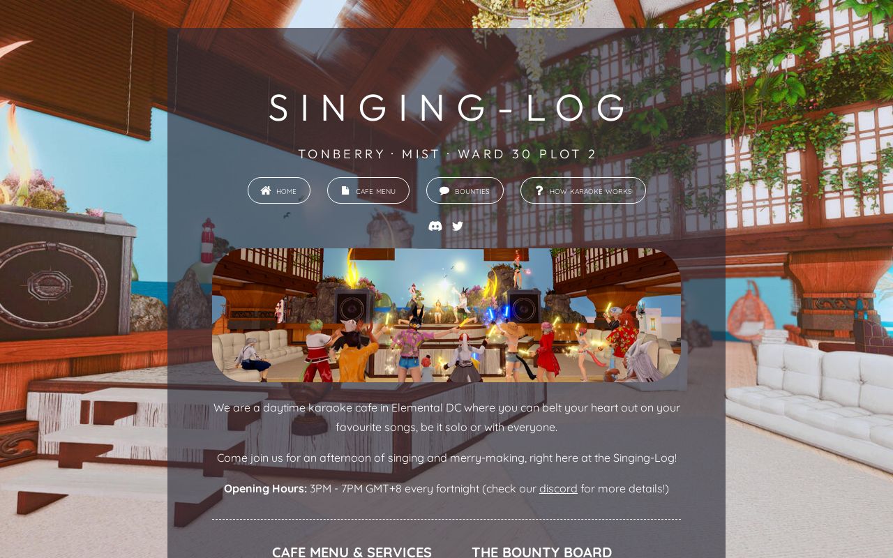 Singing-Log Karaoke Cafe
